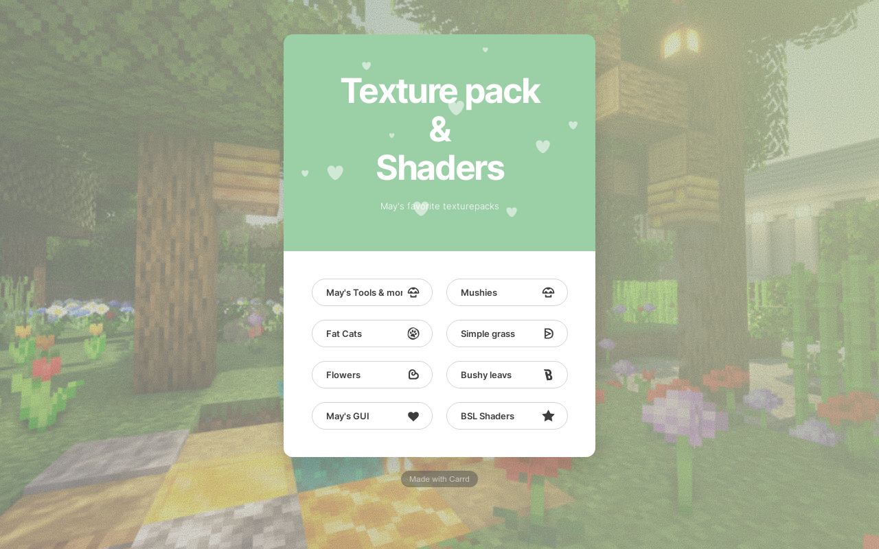 Texture packs